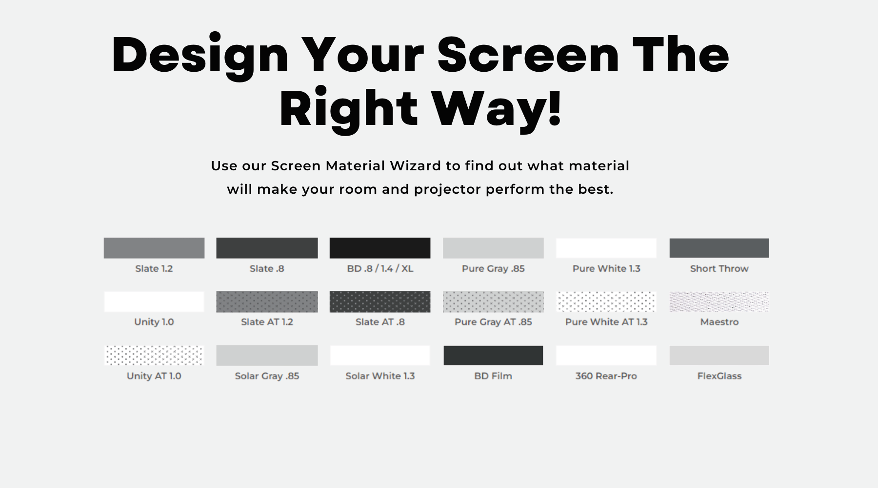 Screen Innovations Solo 3 Indoor Series 16:9 Motorized Screen (External ...